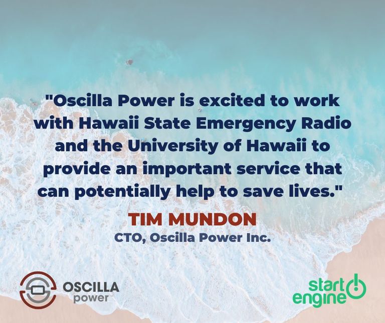 Oscilla Power | StartEngine