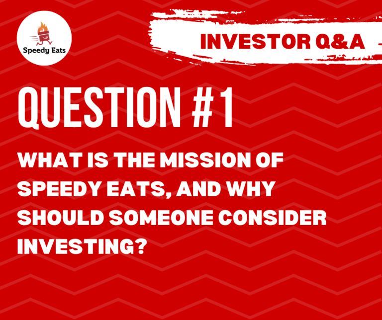 Speedy Eats | StartEngine