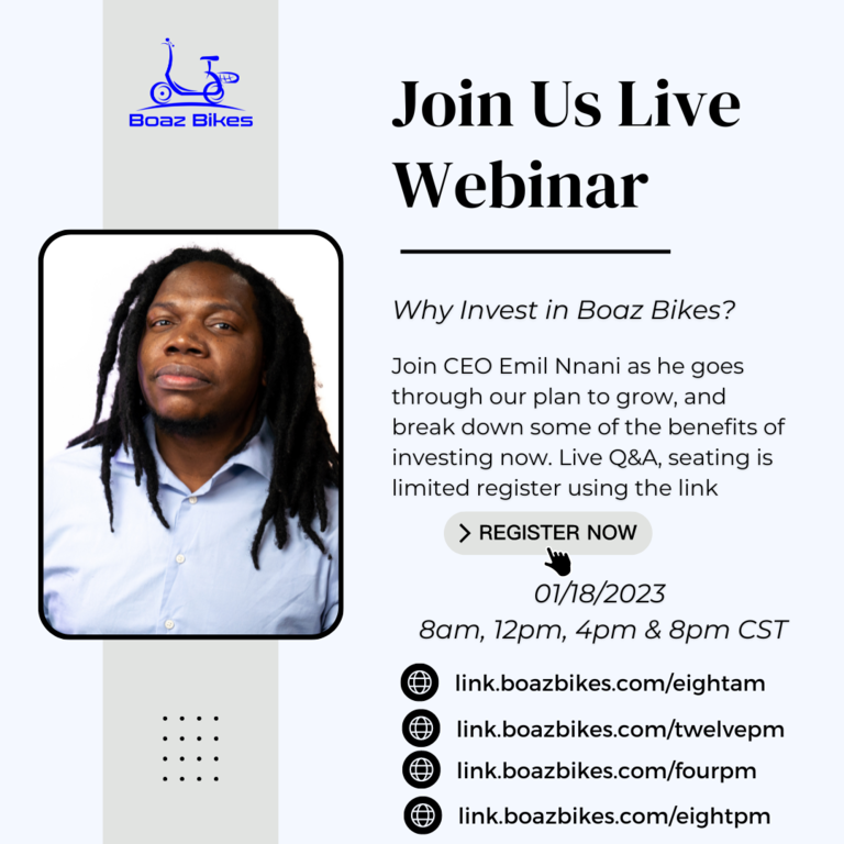 Boaz Bikes Inc | StartEngine
