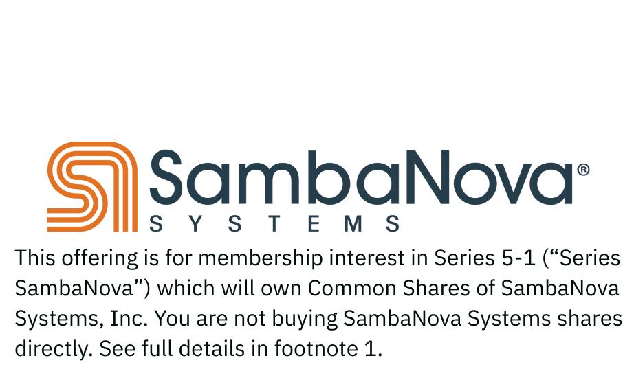 Series SambaNova (Reg D) | StartEngine