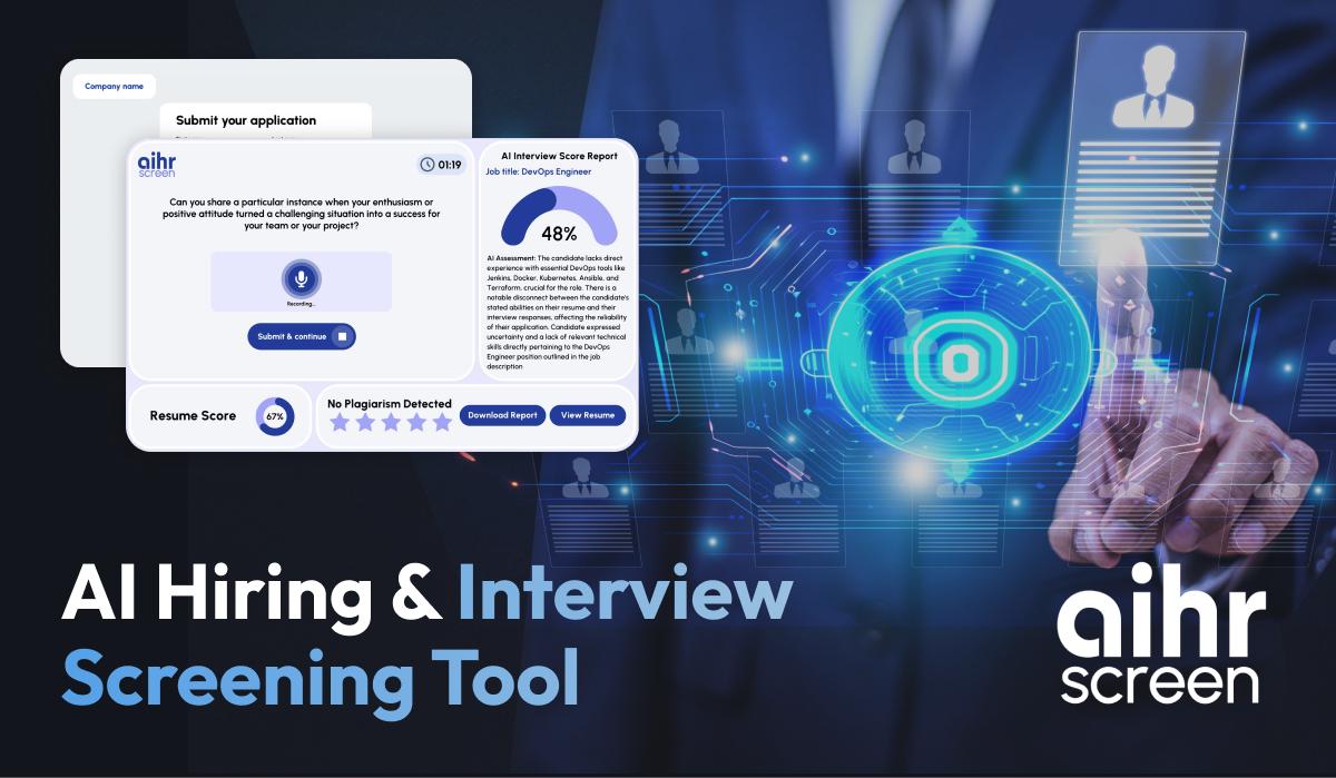 AIHR Screen (Reg CF) | StartEngine