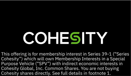 Series Cohesity (Reg D) | StartEngine
