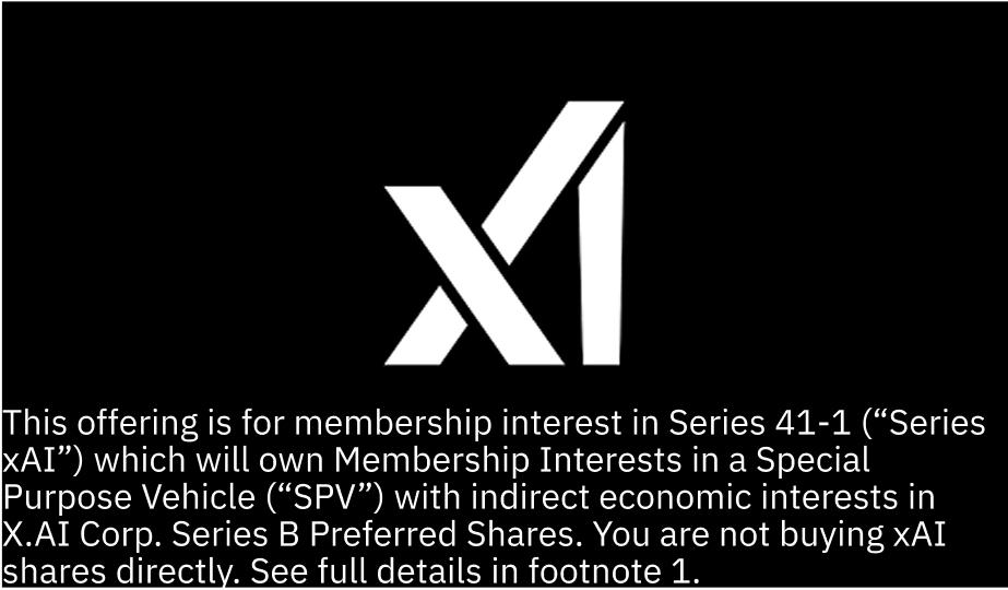 Series xAI (Reg D) | StartEngine