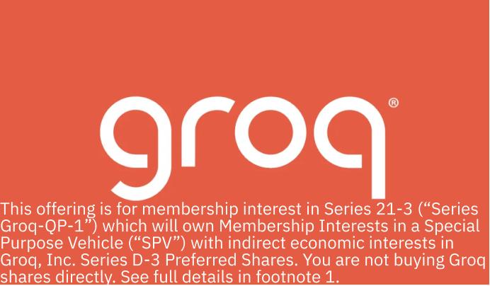 Invest in Series Groq-QP-1 | StartEngine